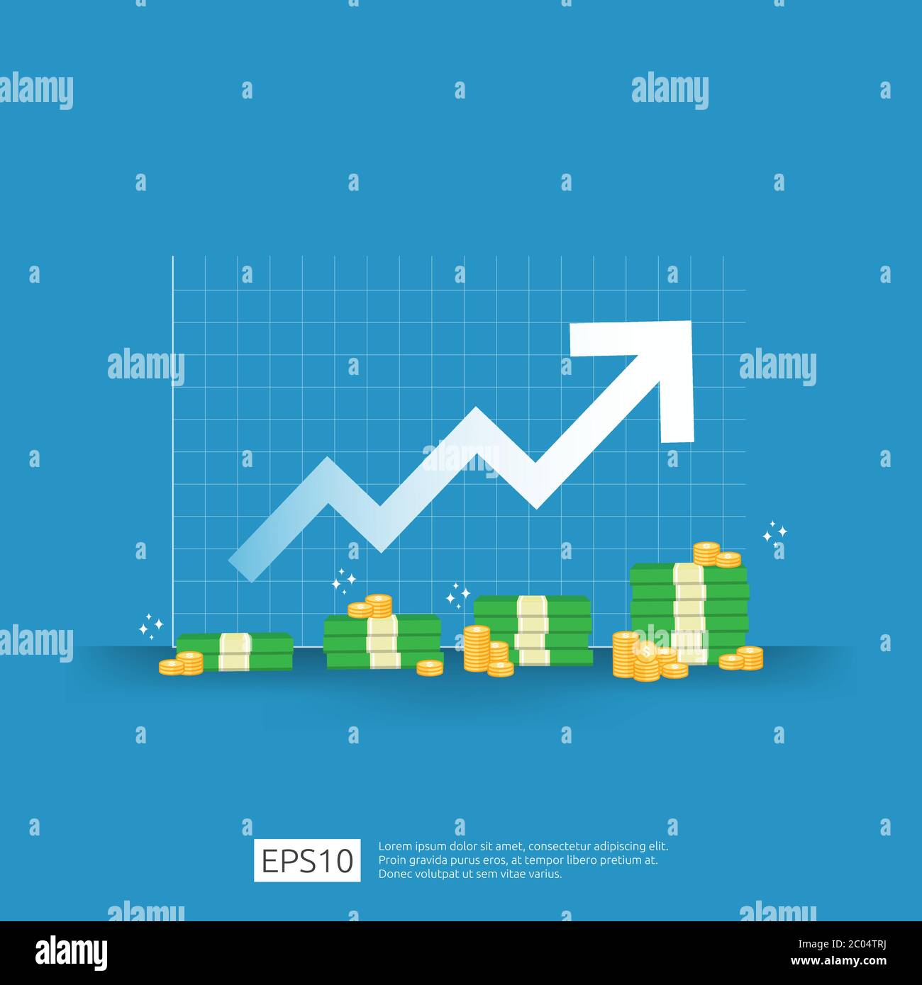 Sale increase graphic icon hi-res stock photography and images - Alamy