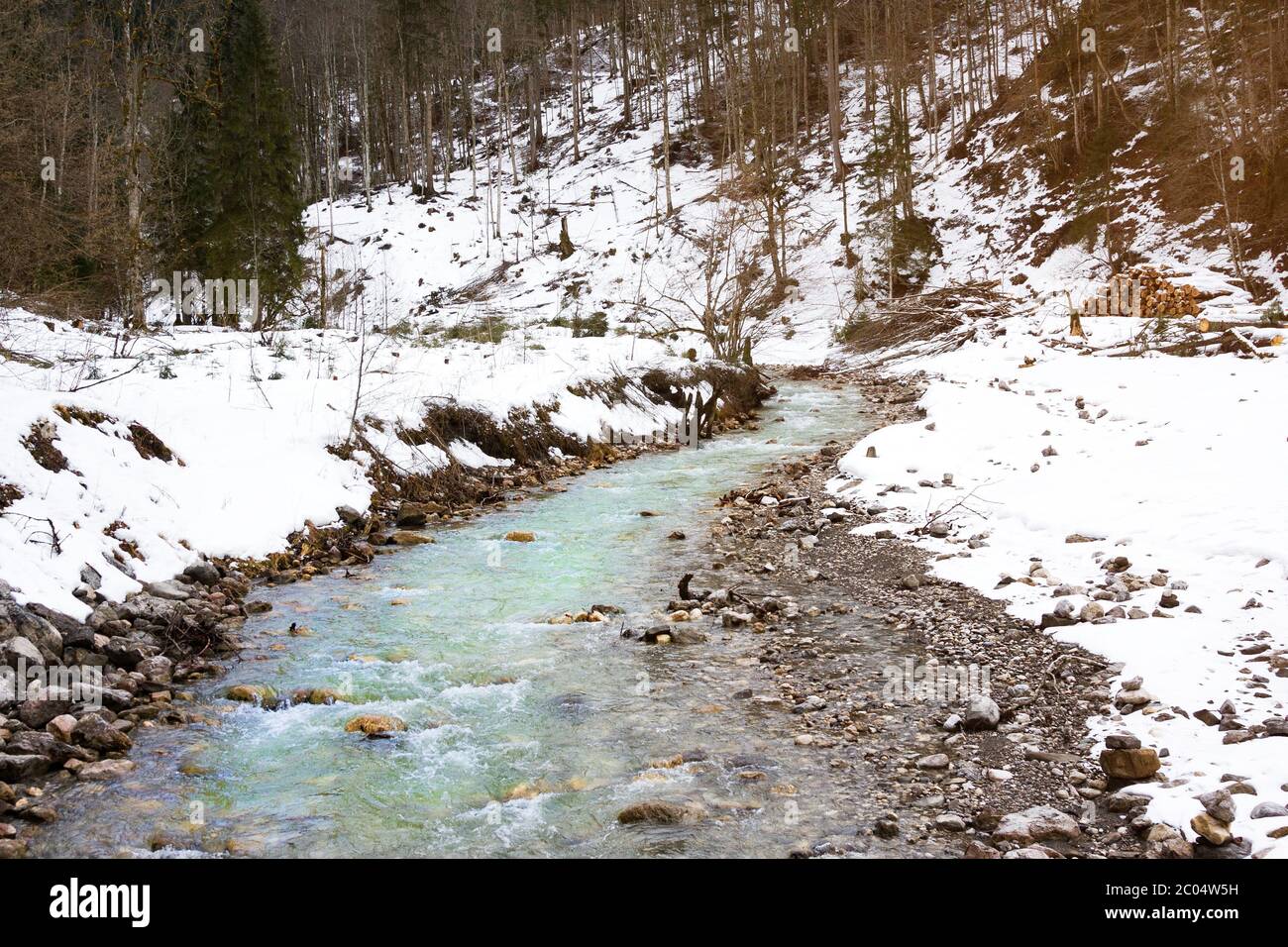 Garmisch-Partenkirchen, Germany - February 20, 2020: Tourists in snow ...