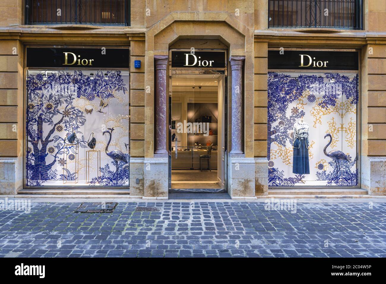 Dior shop in Beirut Souks shopping area in downtown of Beirut, Lebanon ...