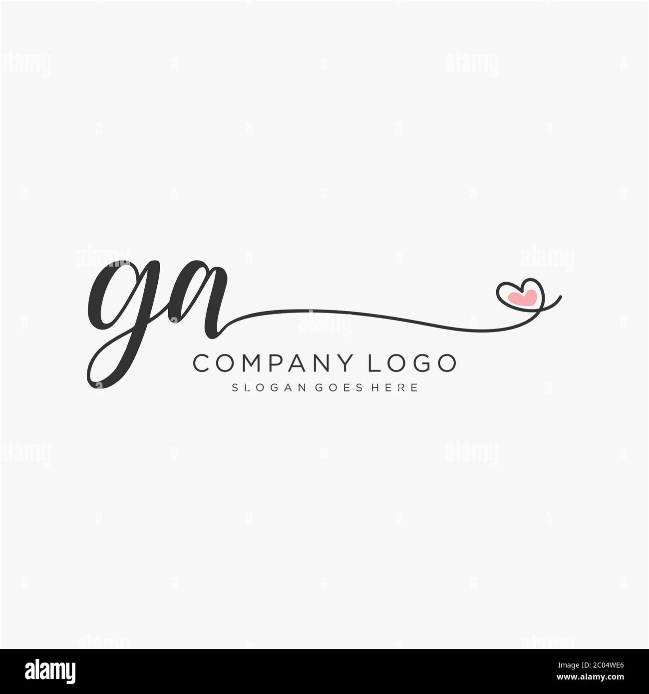 Ga initials logo Stock Vector Images - Alamy
