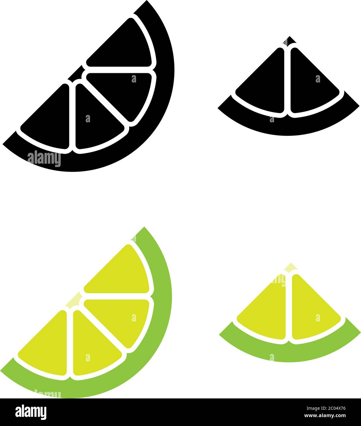 Lemon Icon Vector Illustration Stock Vector Image & Art - Alamy
