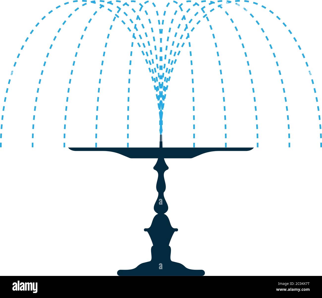 Fountain Icon Vector Illustration Stock Vector Image & Art - Alamy