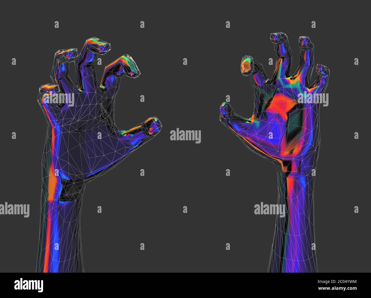 Human senses illustration hi-res stock photography and images - Alamy