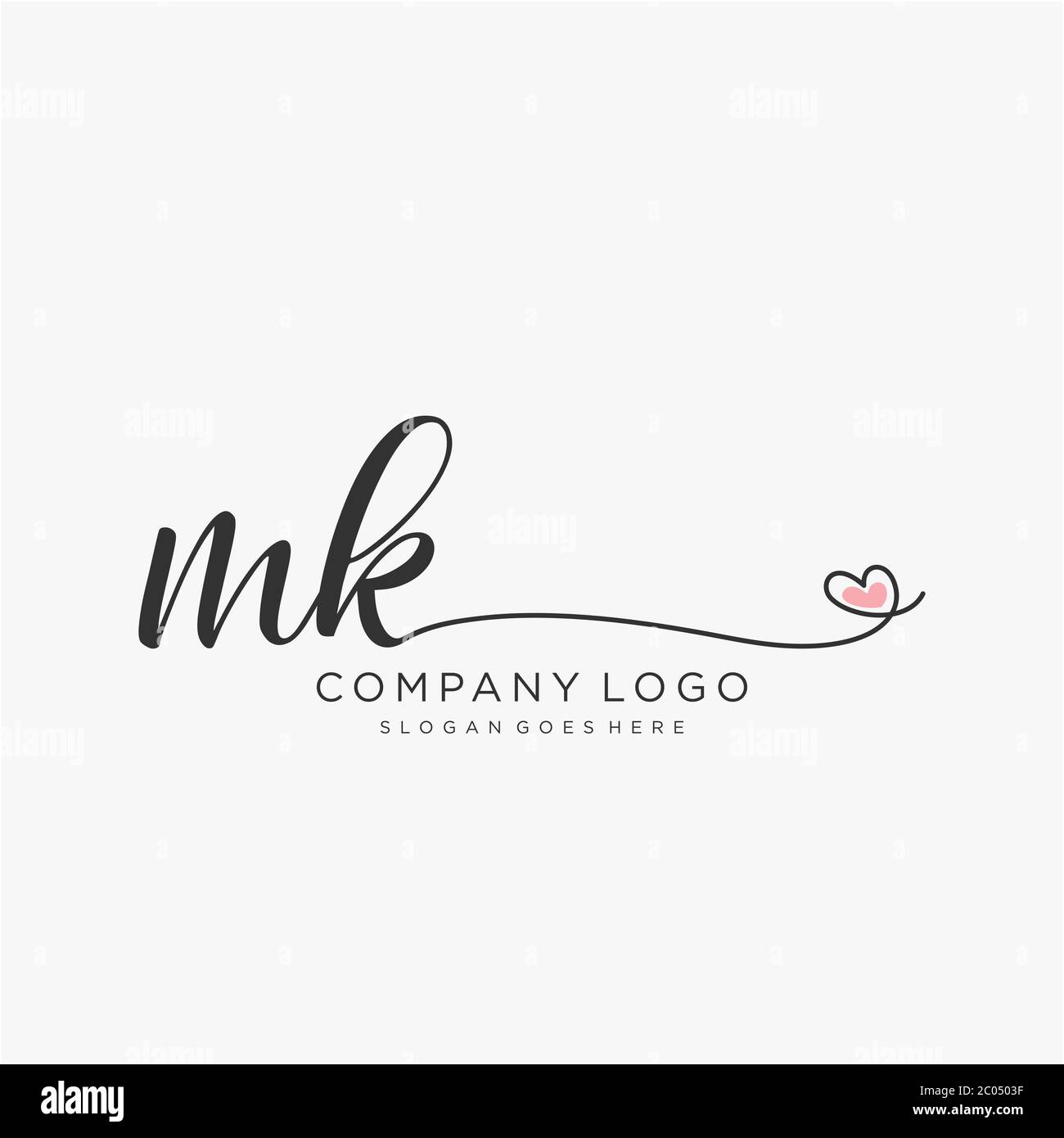 Initials mk Stock Vector Images - Alamy