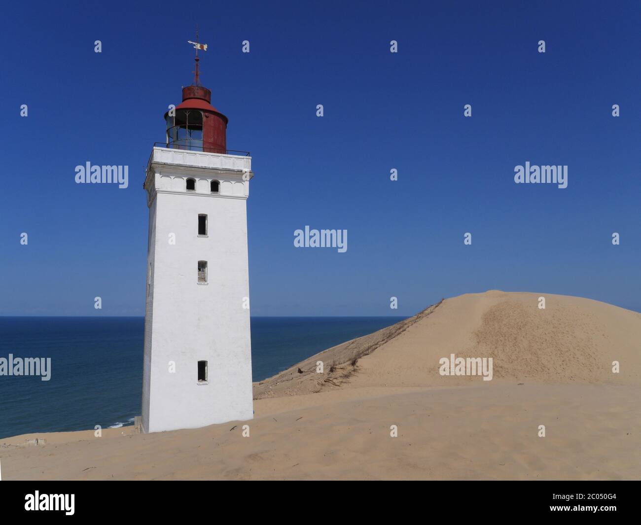 Lighthouse in denmark Stock Photo - Alamy