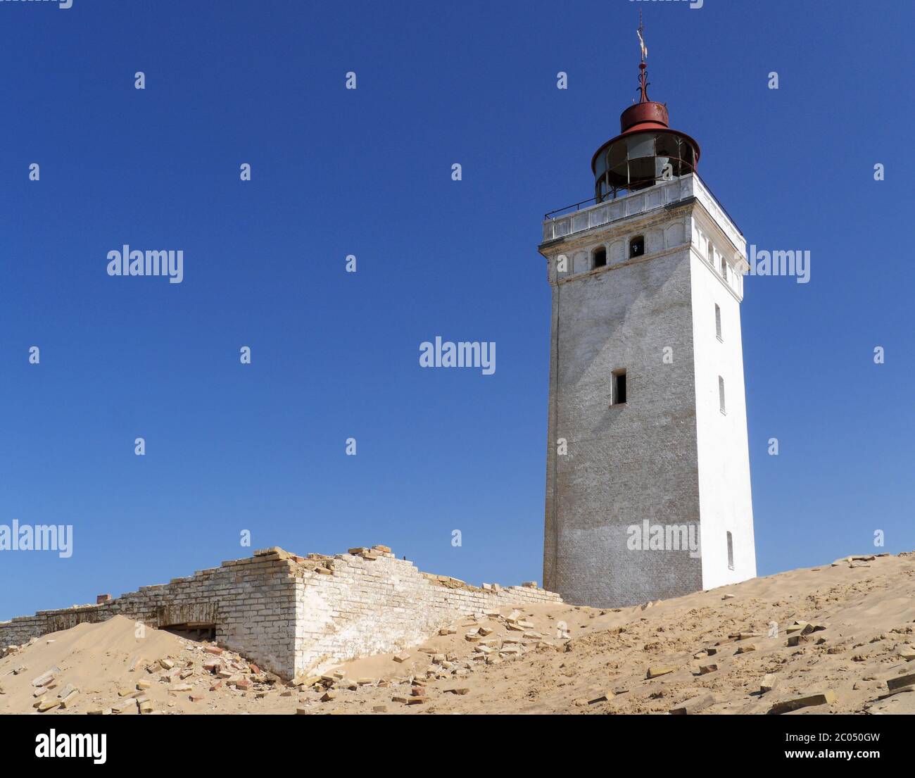 Lighthouse in denmark Stock Photo - Alamy