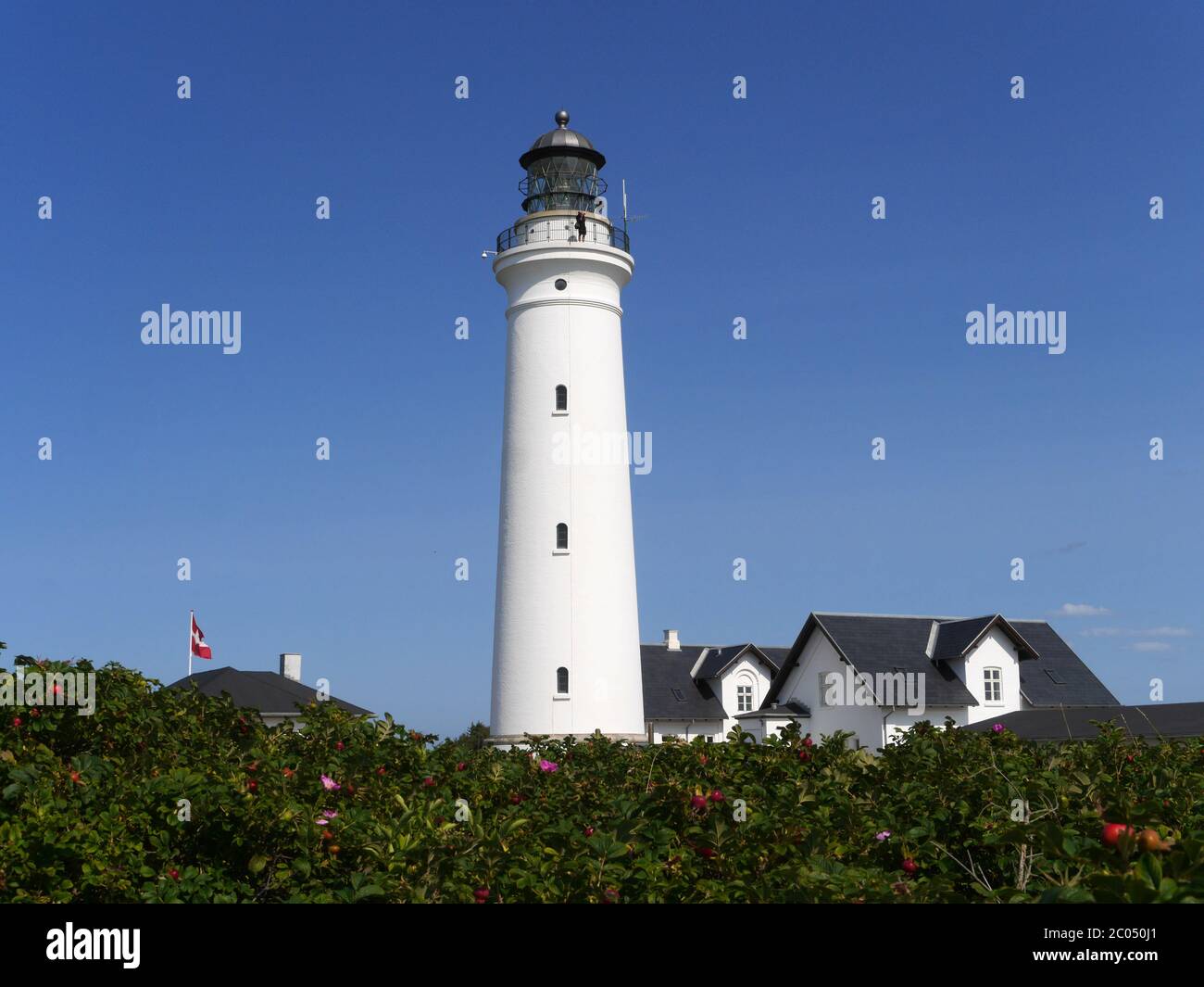 Lighthouse in denmark Stock Photo - Alamy