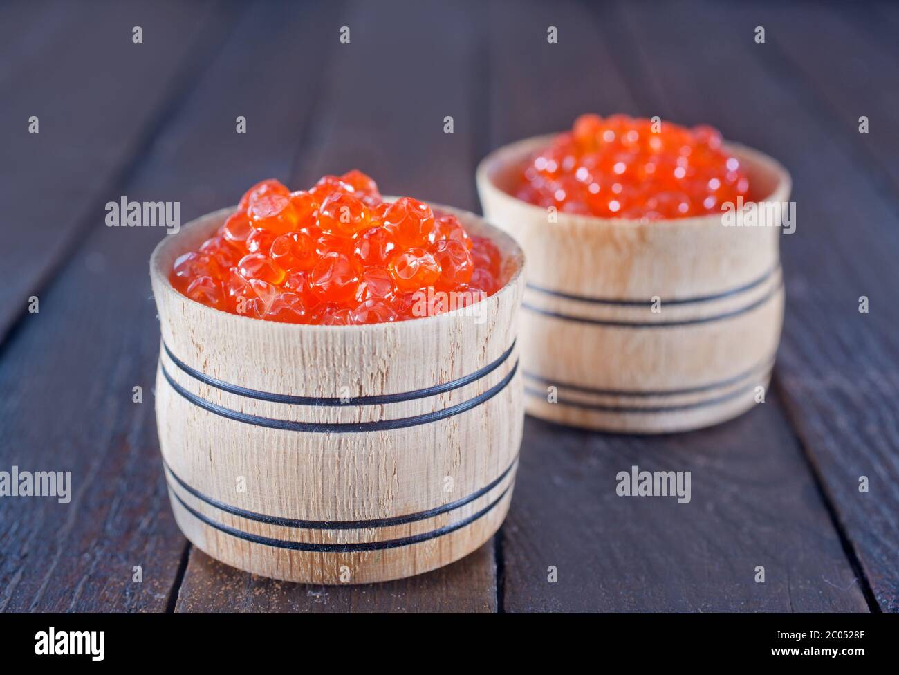 red salmon caviar Stock Photo - Alamy