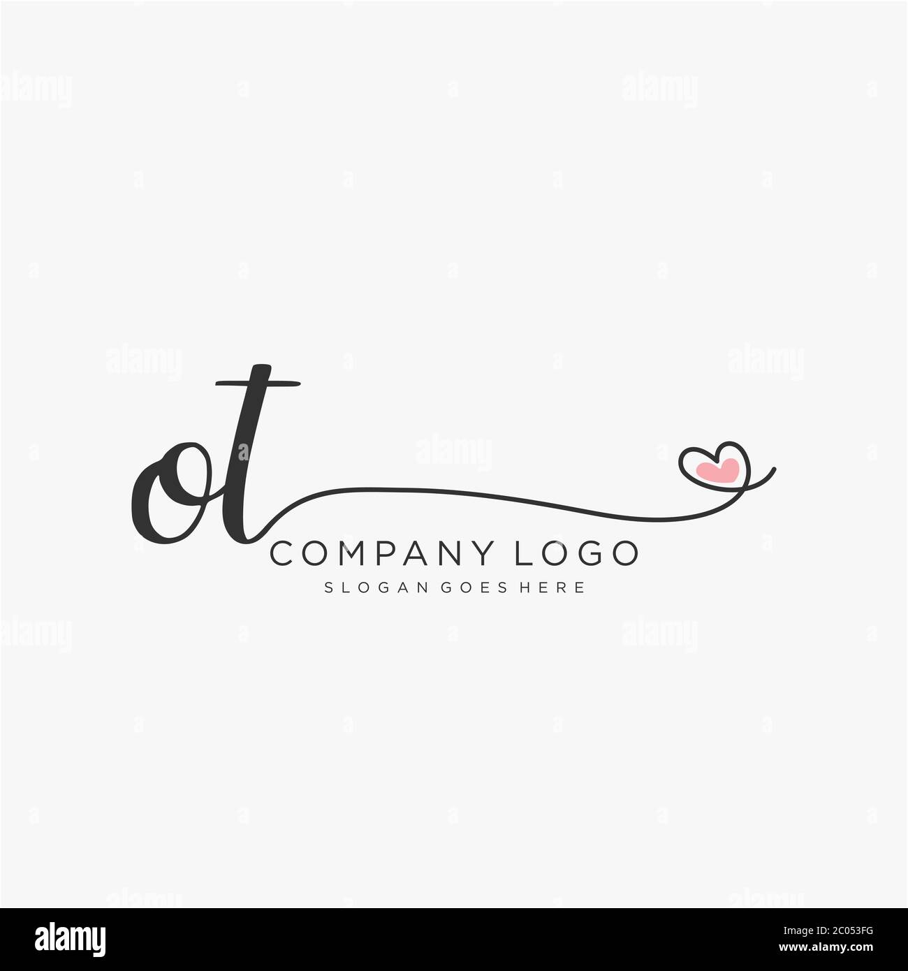 Ot letter logo hi-res stock photography and images - Alamy