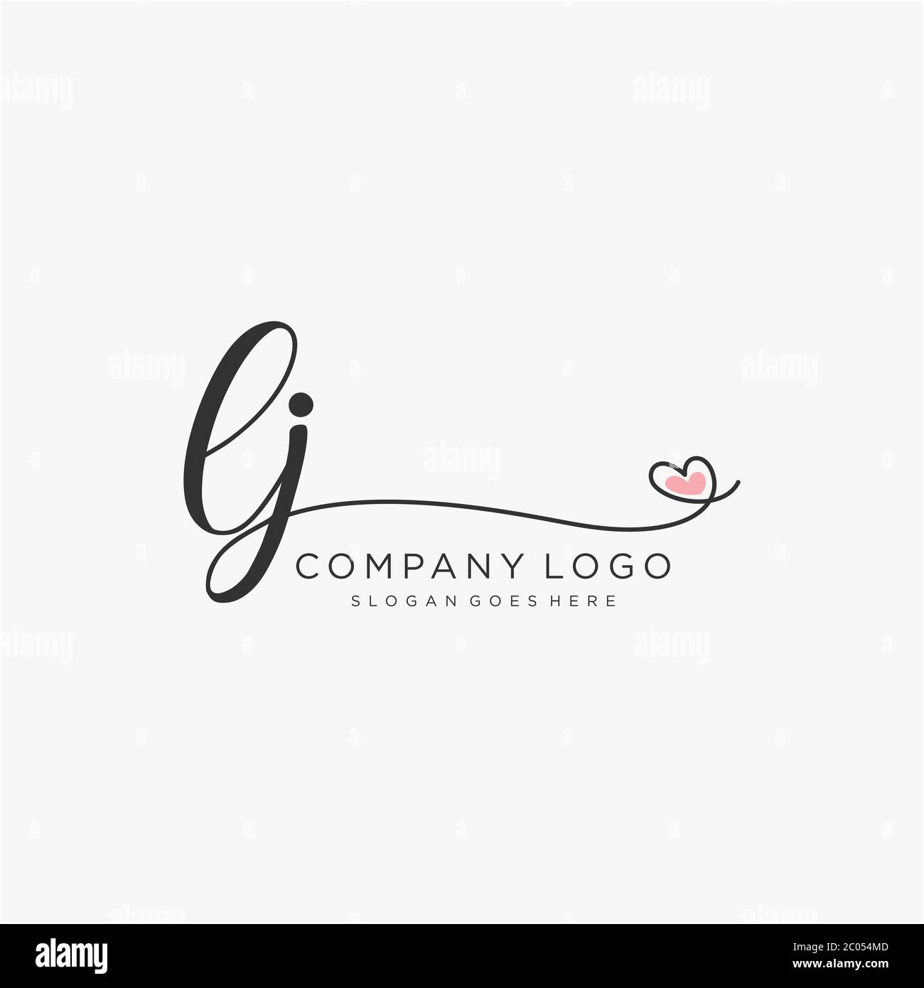 Letter lj logo Cut Out Stock Images & Pictures - Alamy