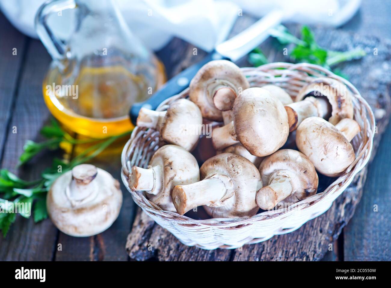 Mushrooms bowl isolated fungus fungi agaricus edible isolated hi-res ...