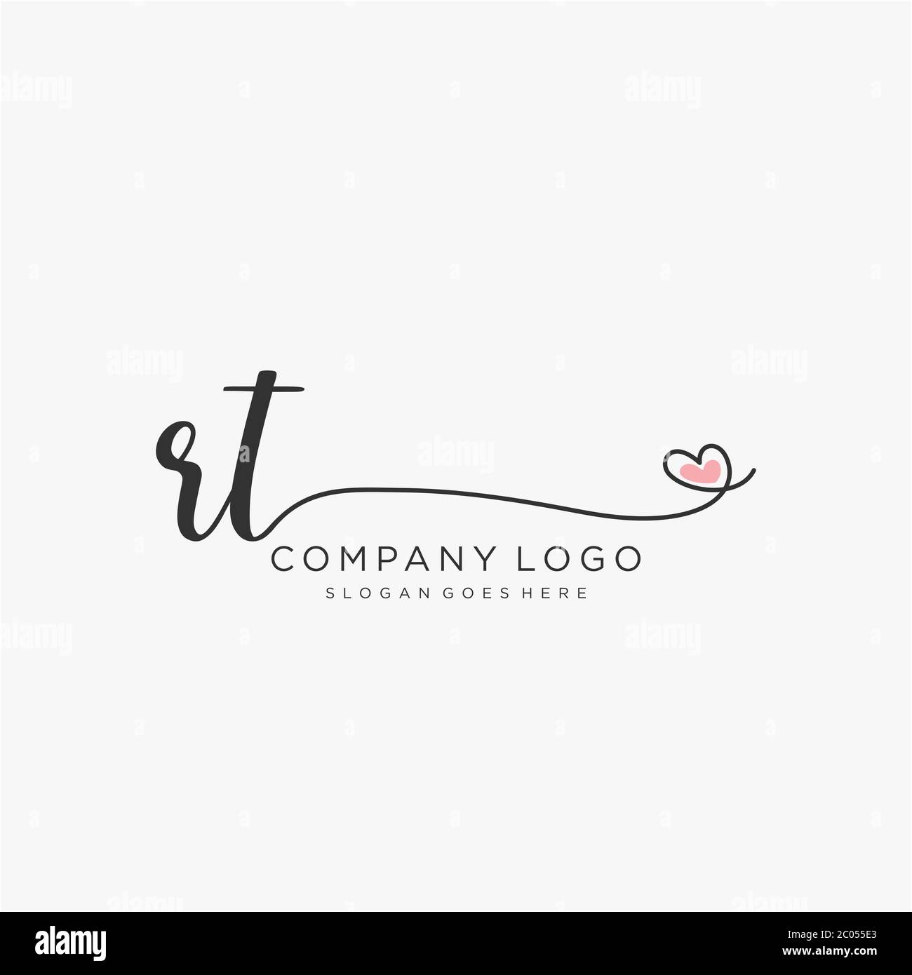 Initial rt logo Stock Vector Images - Alamy
