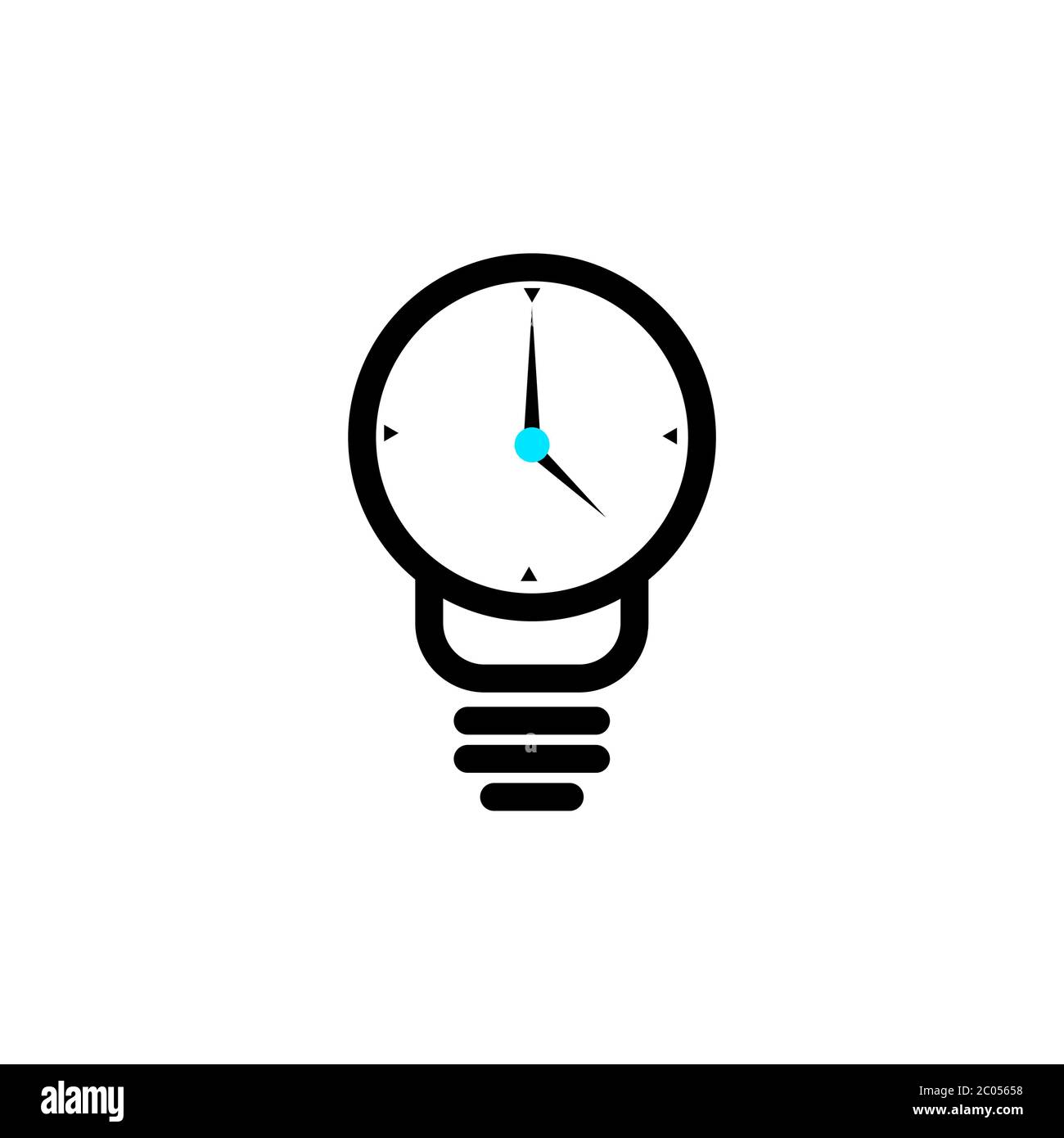 clock idea vector design template illustration Stock Vector Image & Art ...