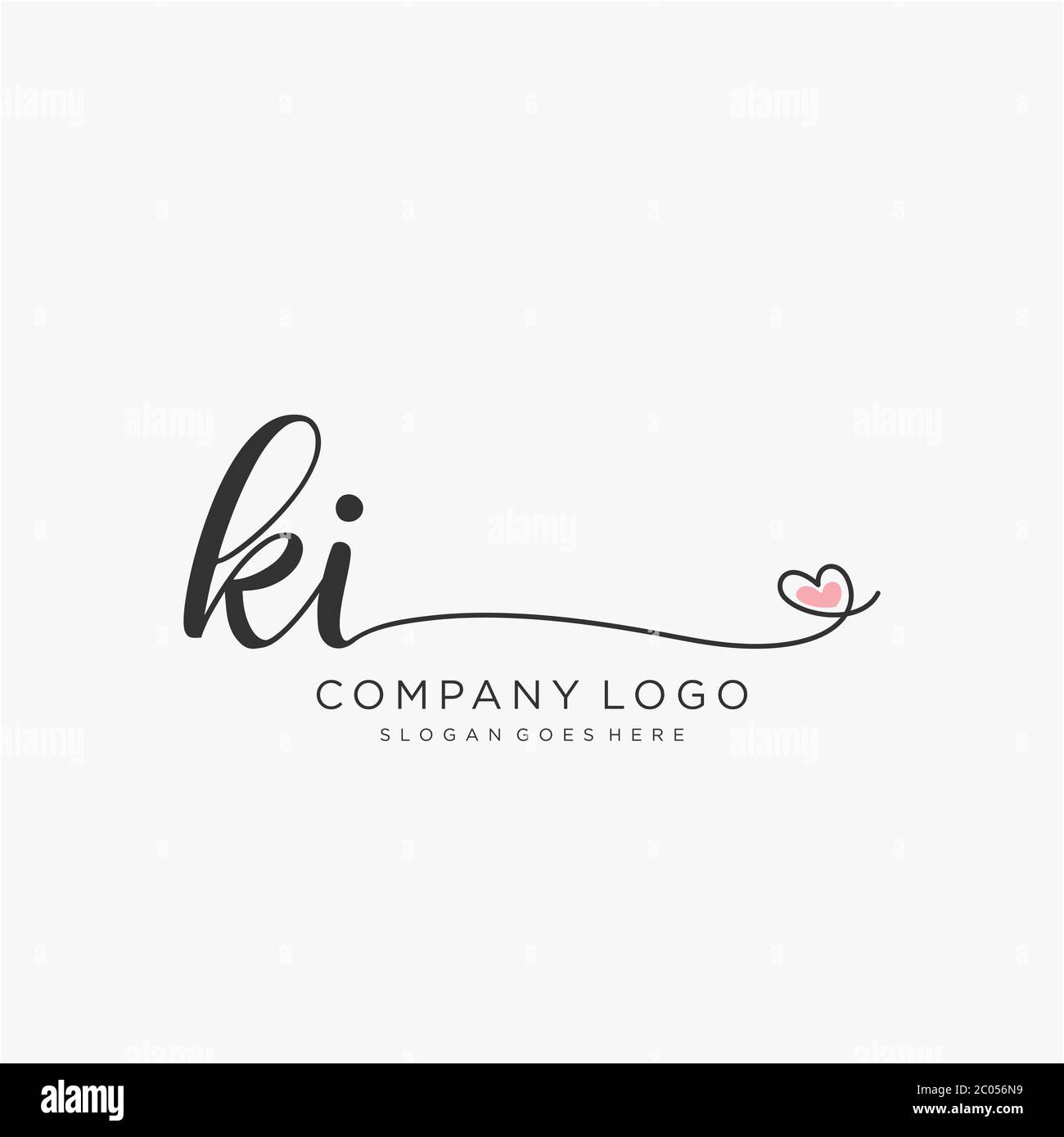 Letter ki logo hi-res stock photography and images - Alamy