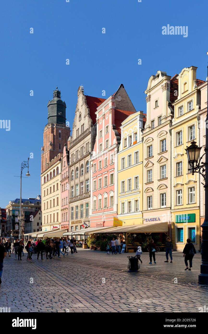 Wroclaw market square hi-res stock photography and images - Alamy