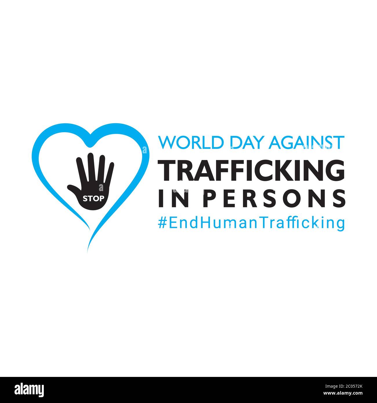 Stop human trafficking banner Cut Out Stock Images & Pictures - Alamy