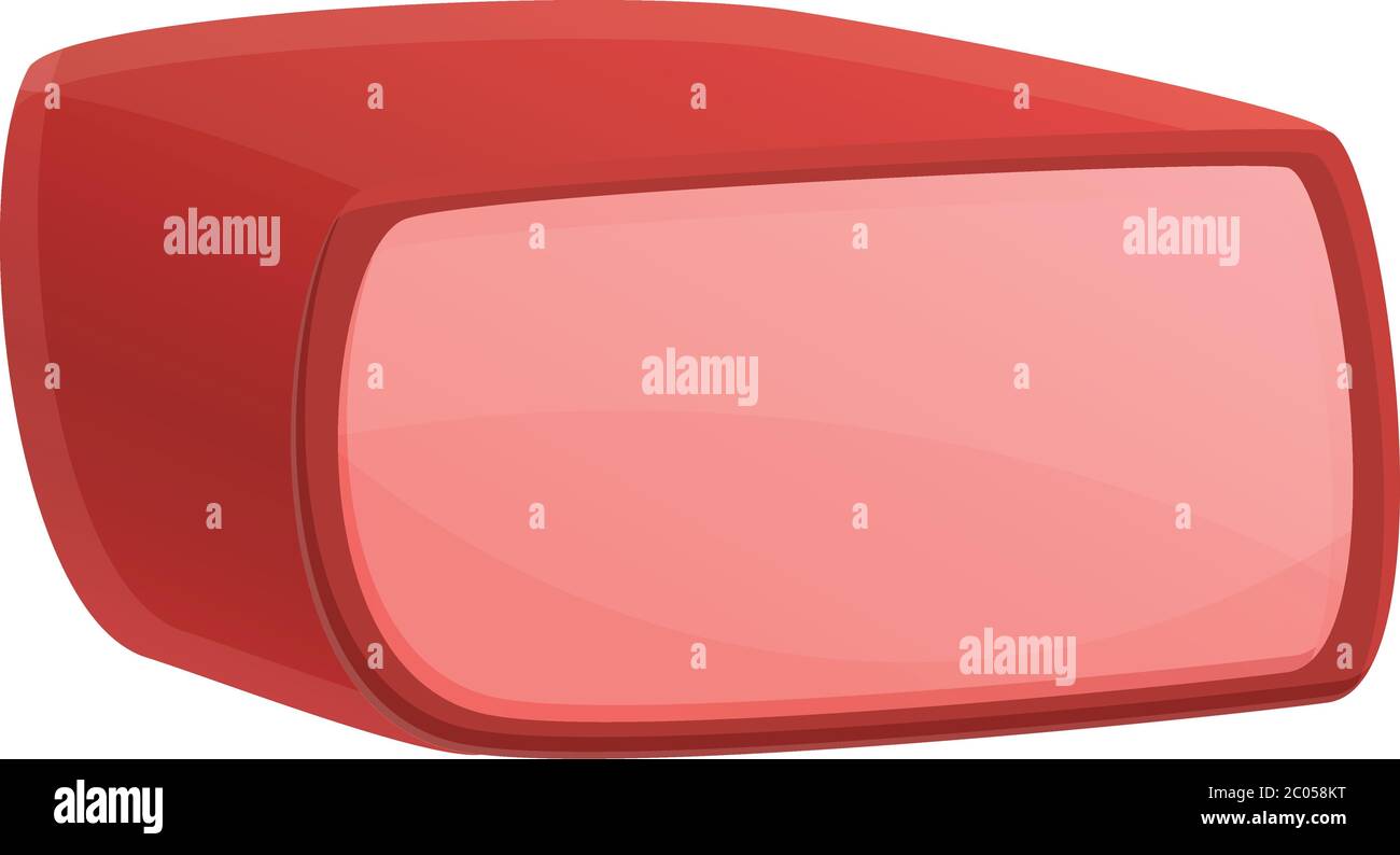 Duck meat slice icon. Cartoon of duck meat slice vector icon for web ...