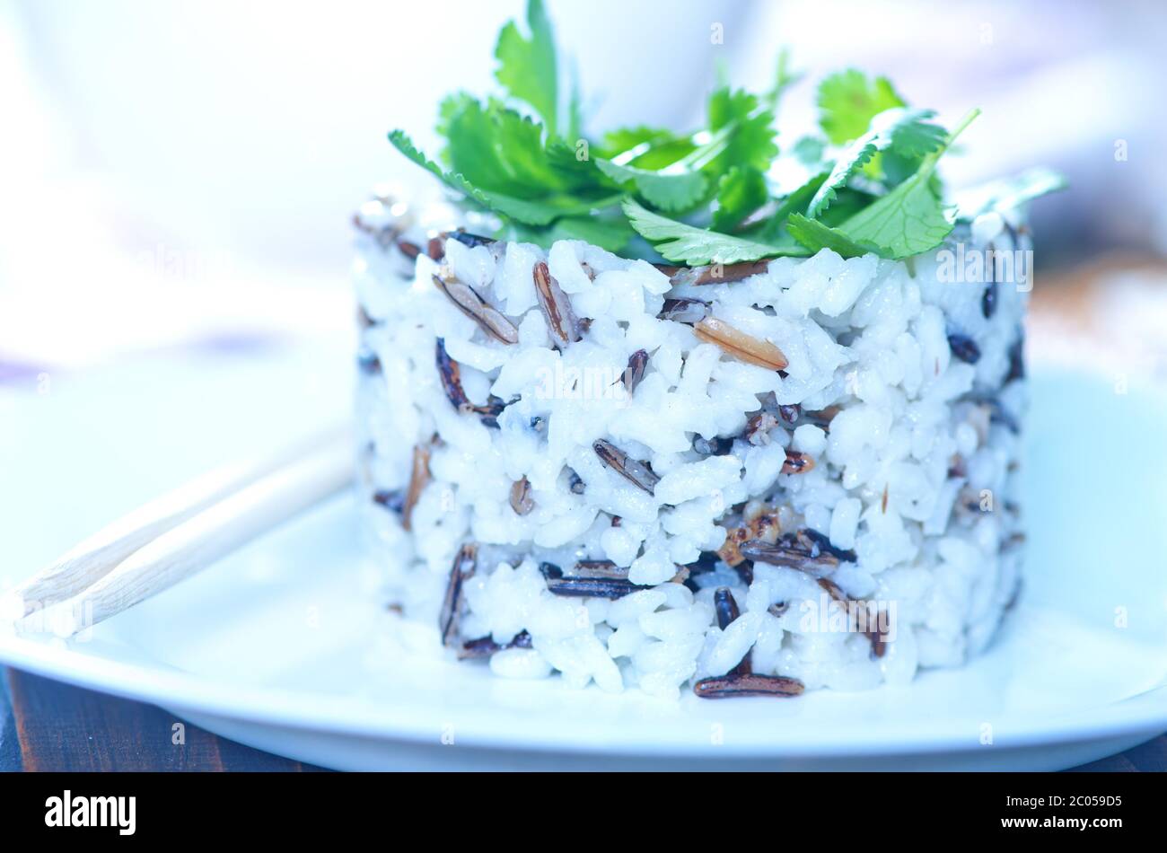 Sticky vegetables rice bowl hi-res stock photography and images - Alamy