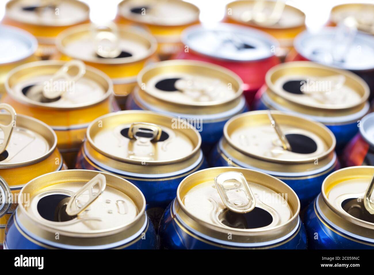 Empty aluminum soft drink cans hi-res stock photography and images - Alamy