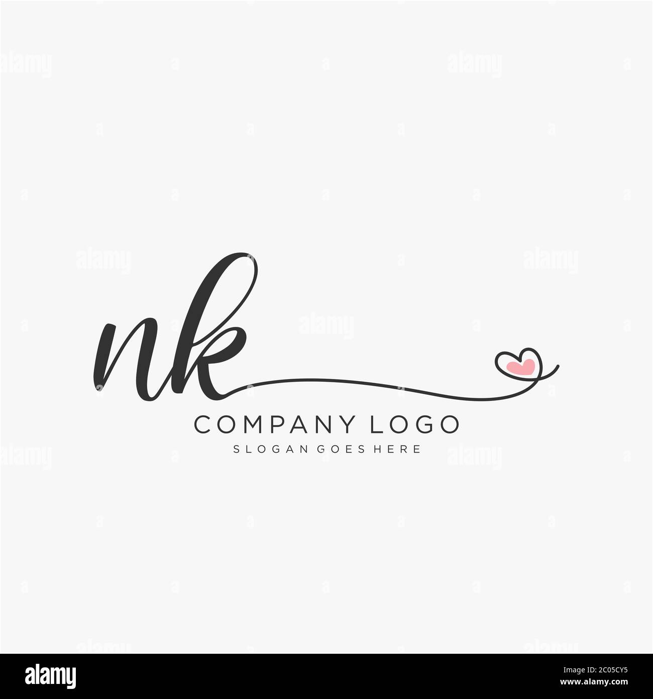 Letter nk vector vectors hi-res stock photography and images - Alamy