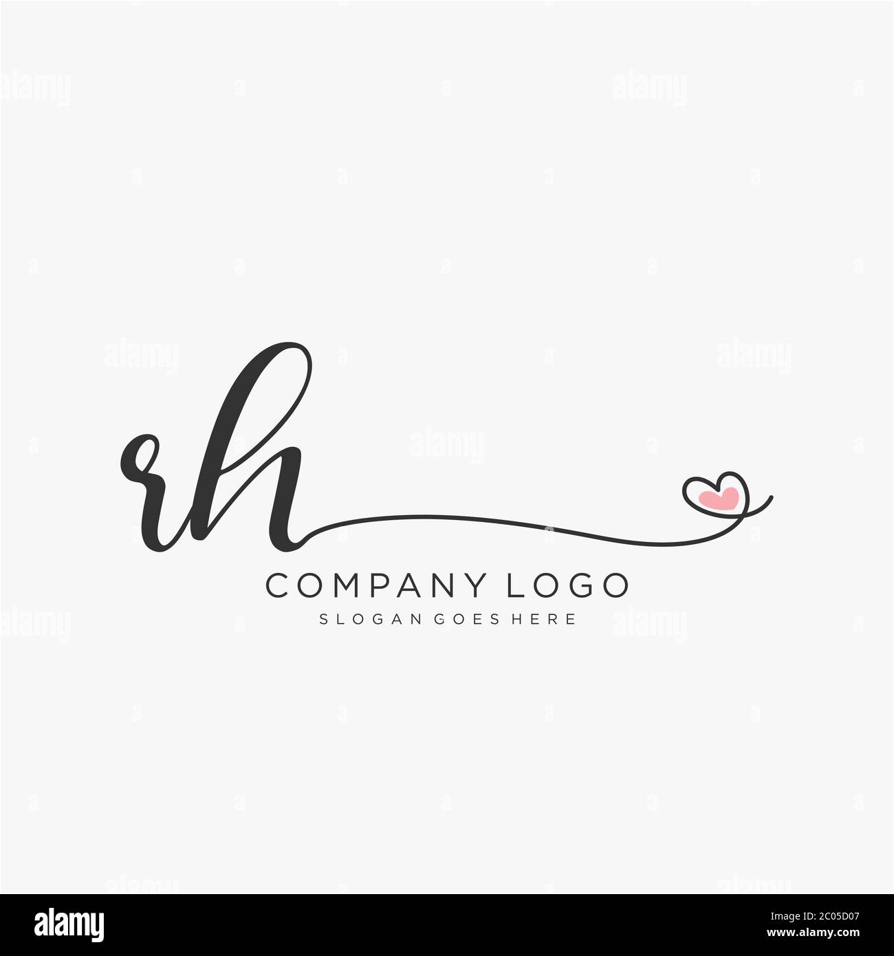 Rh fashion logo hi-res stock photography and images - Alamy