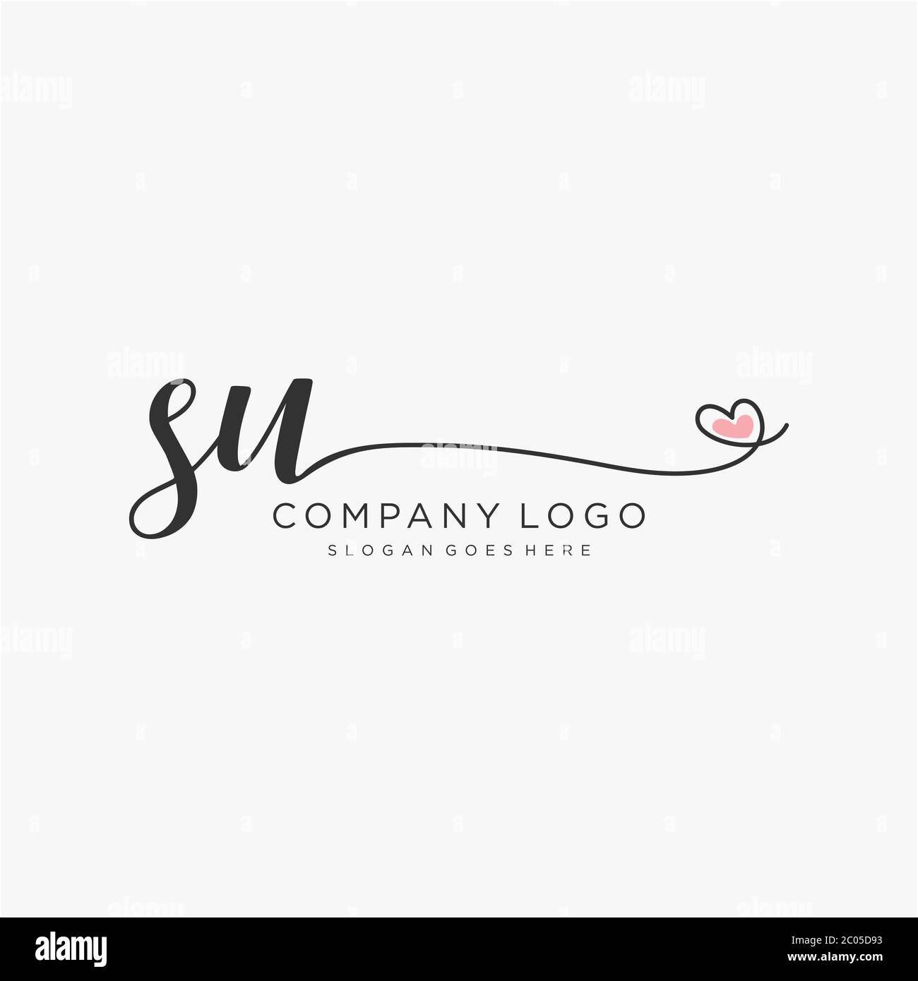 Su initials logo Stock Vector Images - Alamy