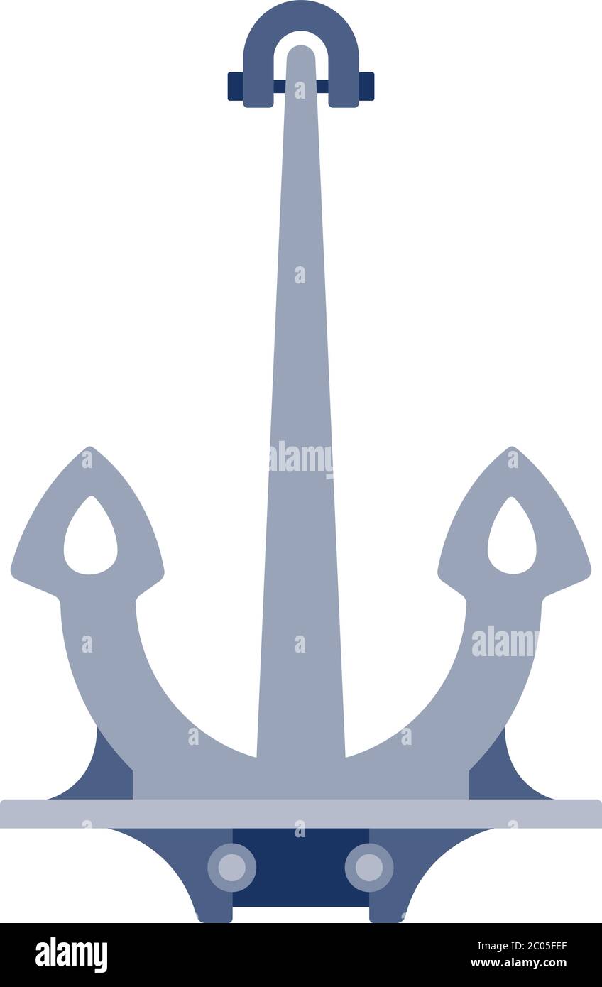 Ship anchor vector icon flat isolated Stock Vector Image & Art - Alamy