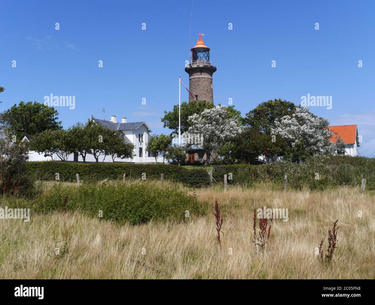 Lighthouse in denmark Stock Photo - Alamy