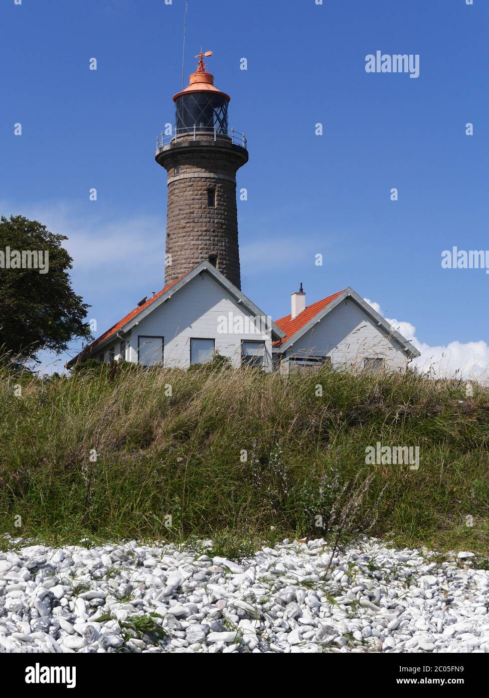 Lighthouse in denmark Stock Photo - Alamy