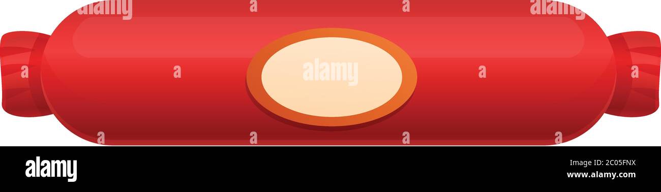 Shop sausage icon. Cartoon of shop sausage vector icon for web design ...