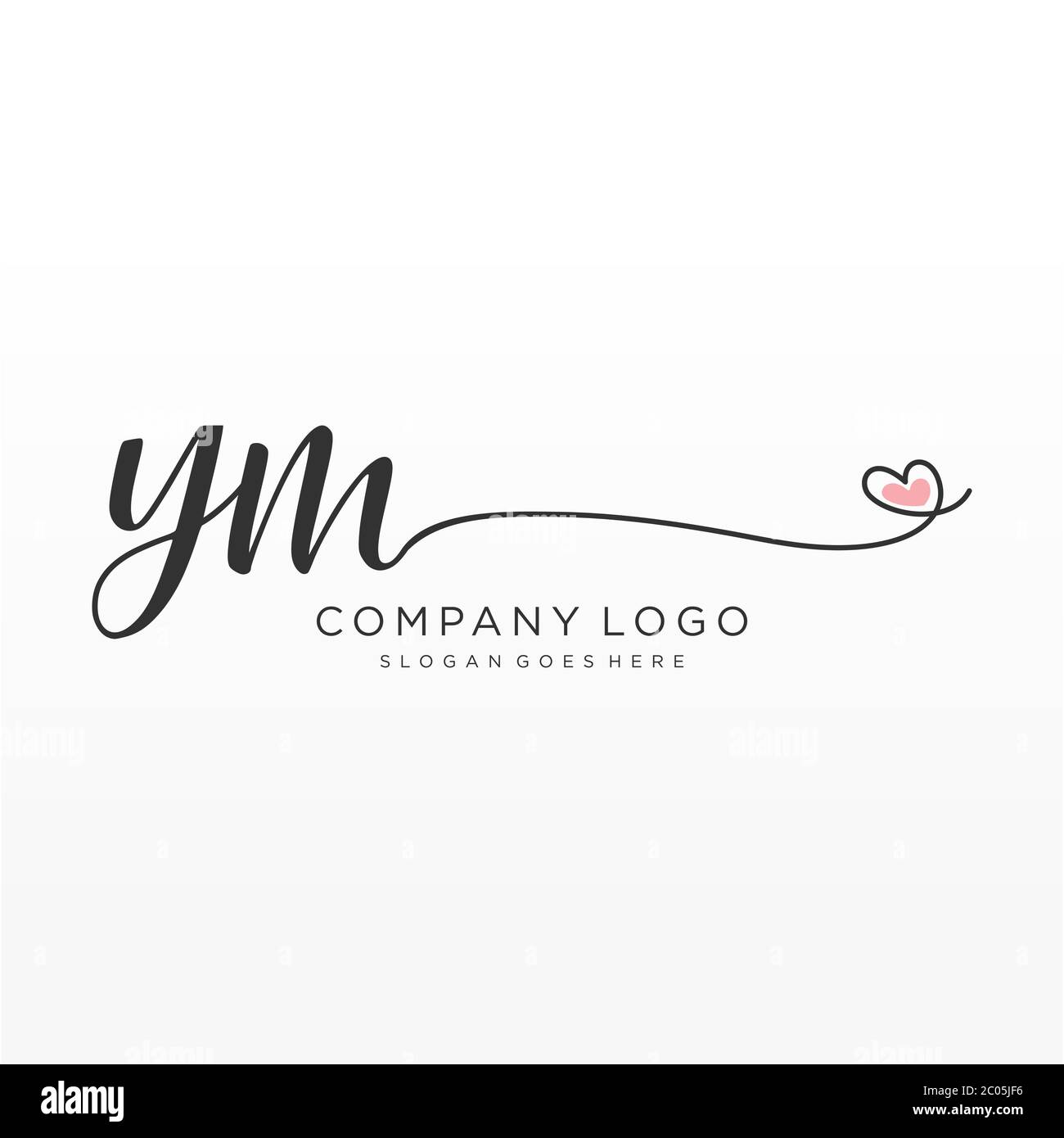 Ym initial Stock Vector Images - Alamy