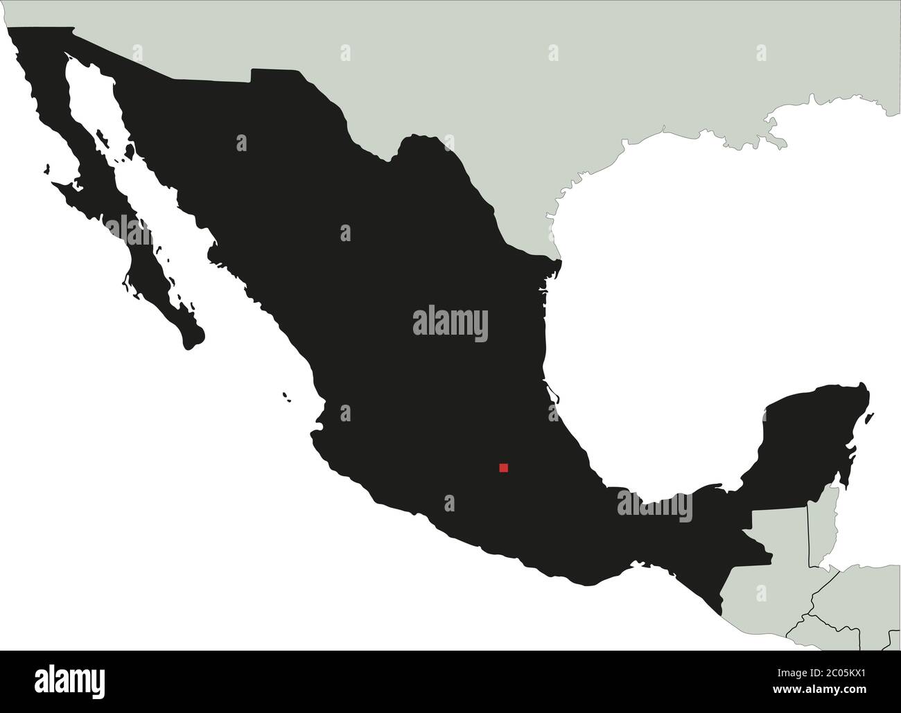 Large Outline Map Of Mexico Mexico Map Openclipart