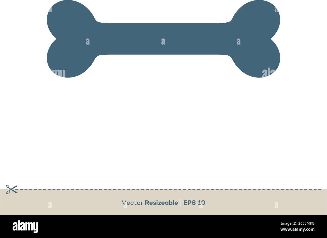 Bone Dog Food Icon Logo Template Illustration Design. Vector EPS 10 ...