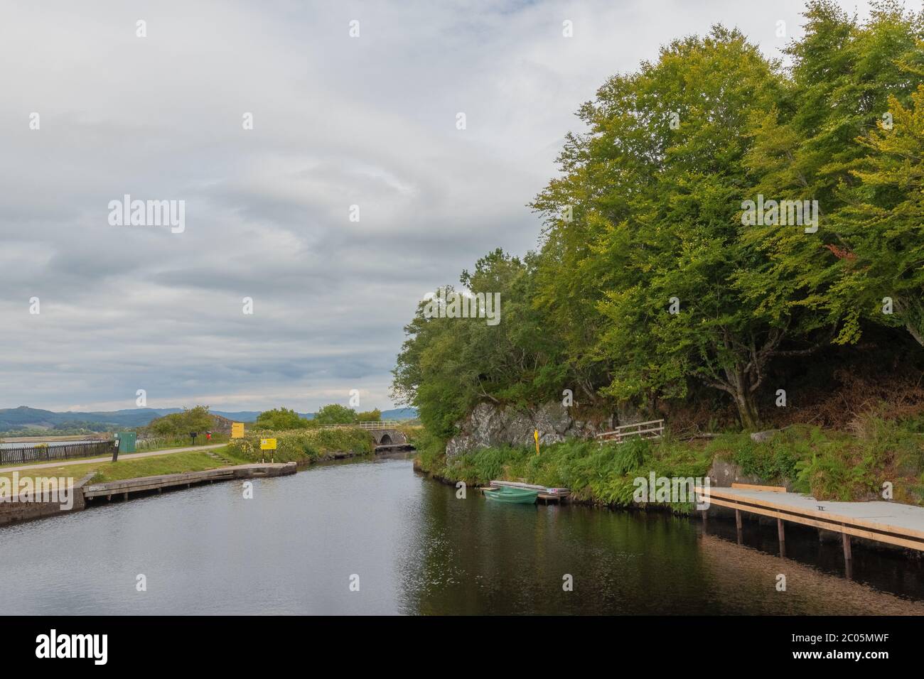 Scottish canal hi-res stock photography and images - Alamy
