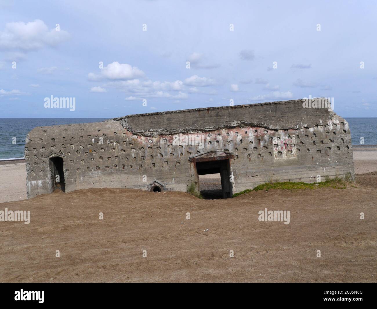 Bunker on the Atlantic Wall Stock Photo - Alamy