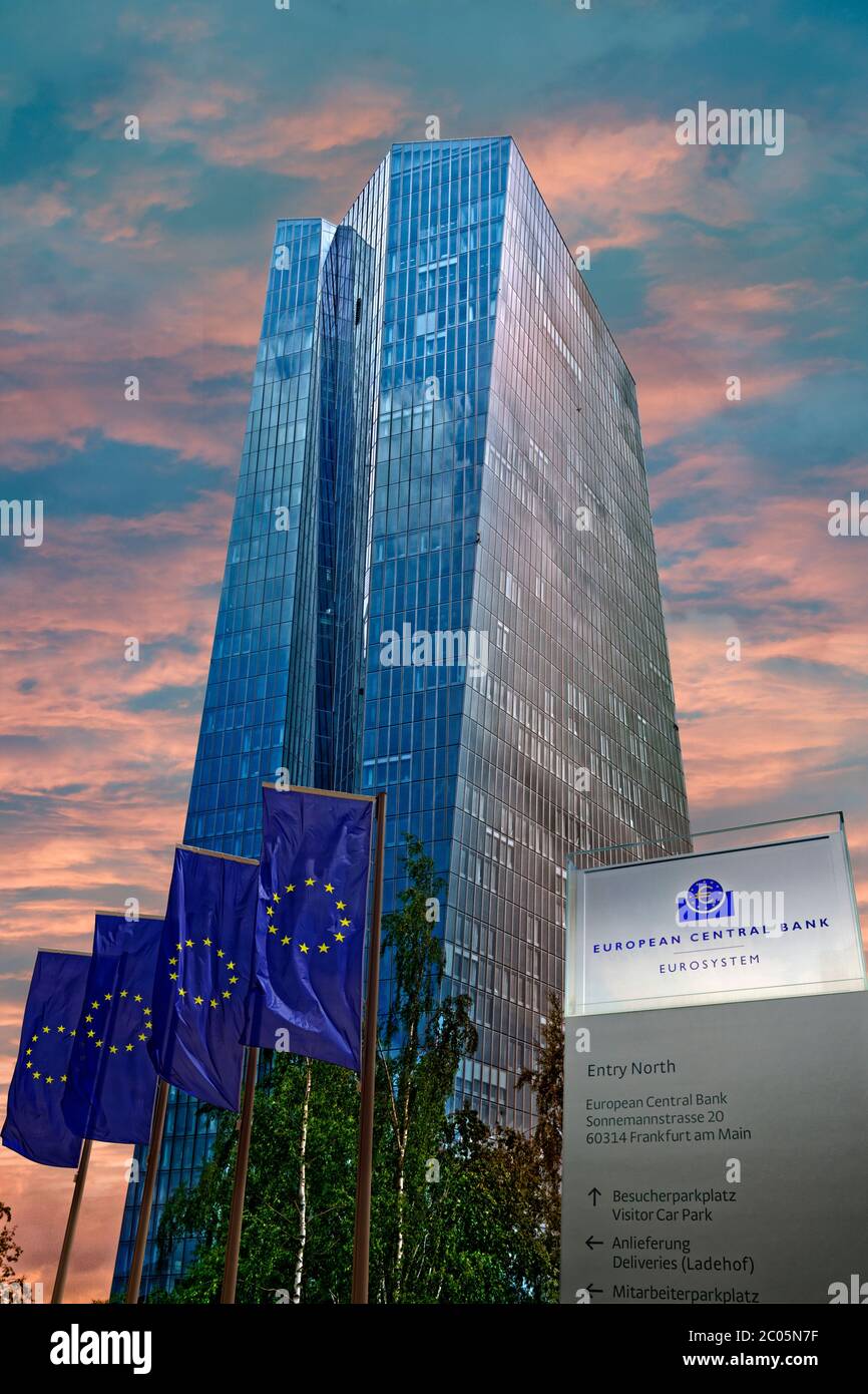 New eu central bank building hi-res stock photography and images - Alamy