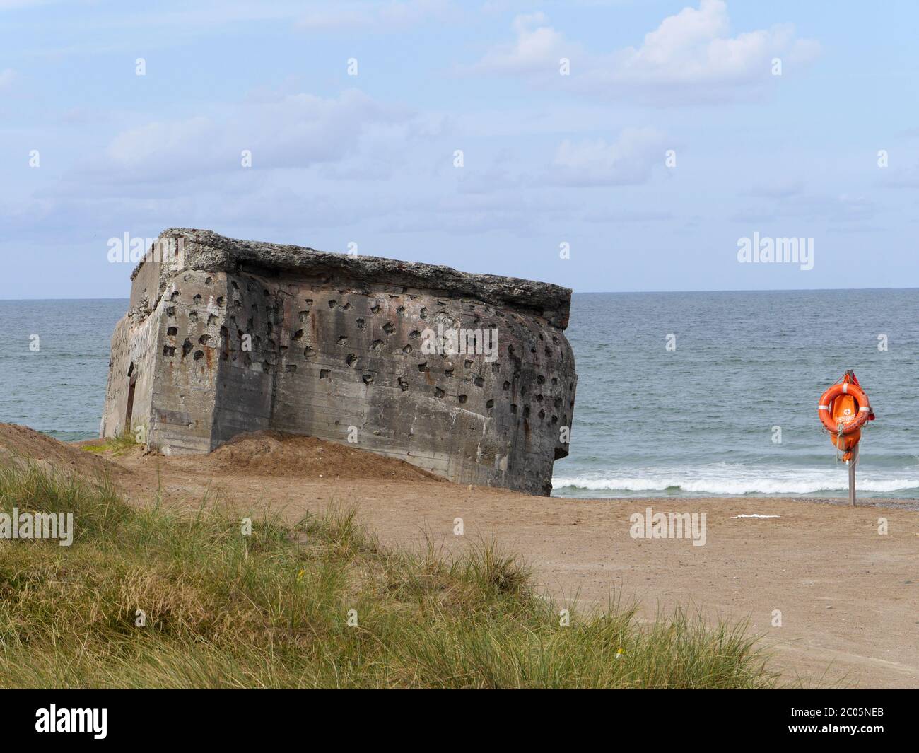 Bunker on the Atlantic Wall Stock Photo - Alamy