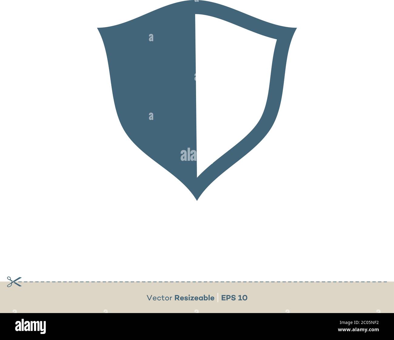 Simple Shield Icon Vector Logo Template Illustration Design. Vector EPS ...