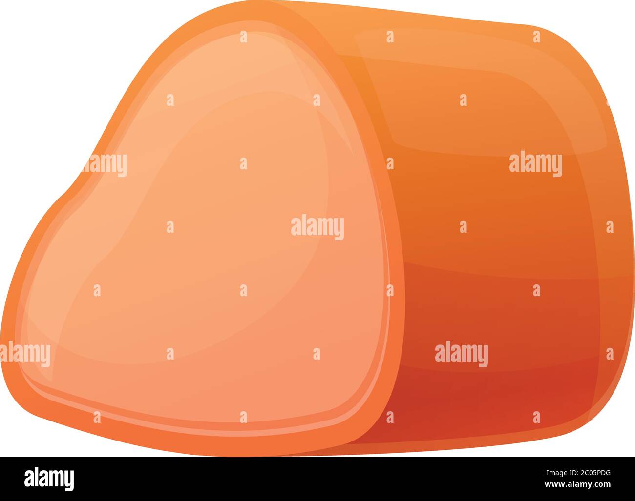 Protein meat icon. Cartoon of protein meat vector icon for web design ...