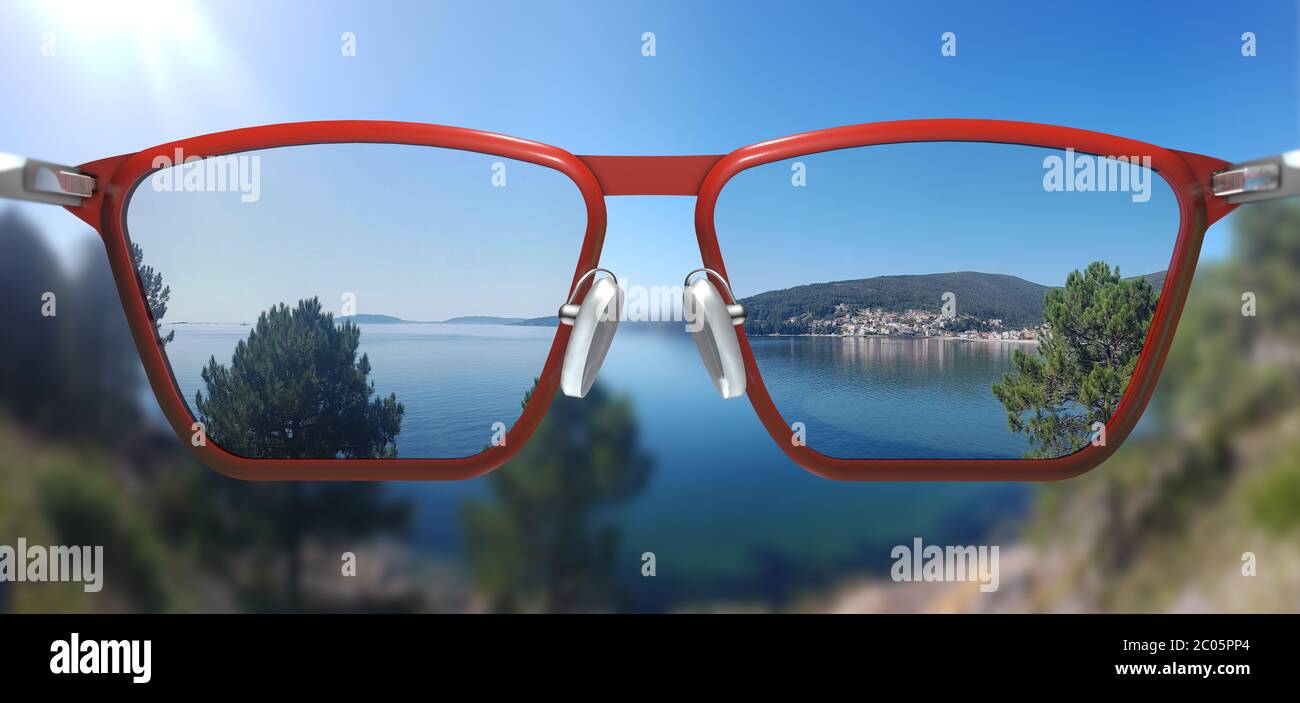 Perspective through different lens hi-res stock photography and images ...