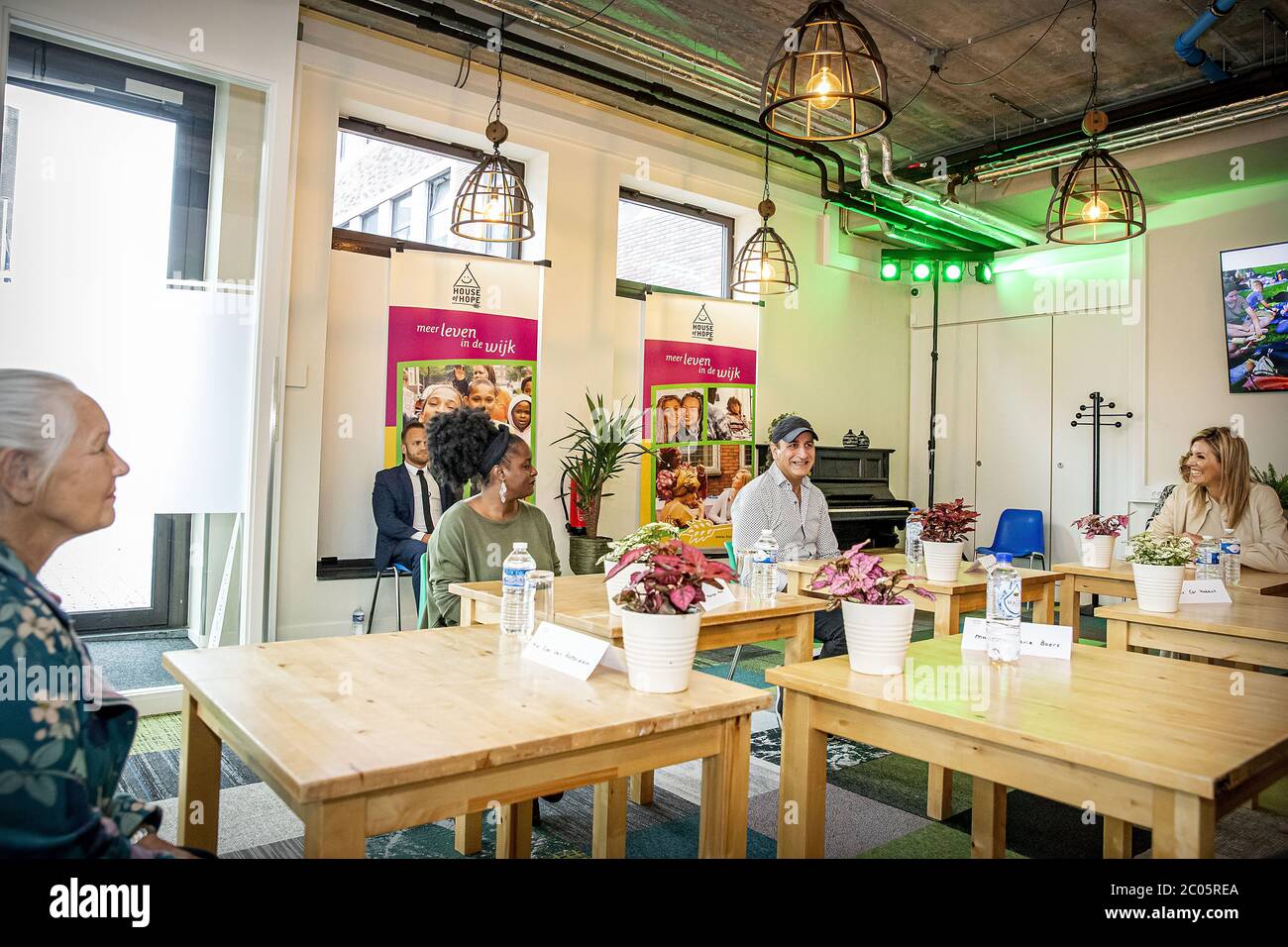 Rotterdam, Netherlands. 11th June, 2020. Queen Maxima of The ...