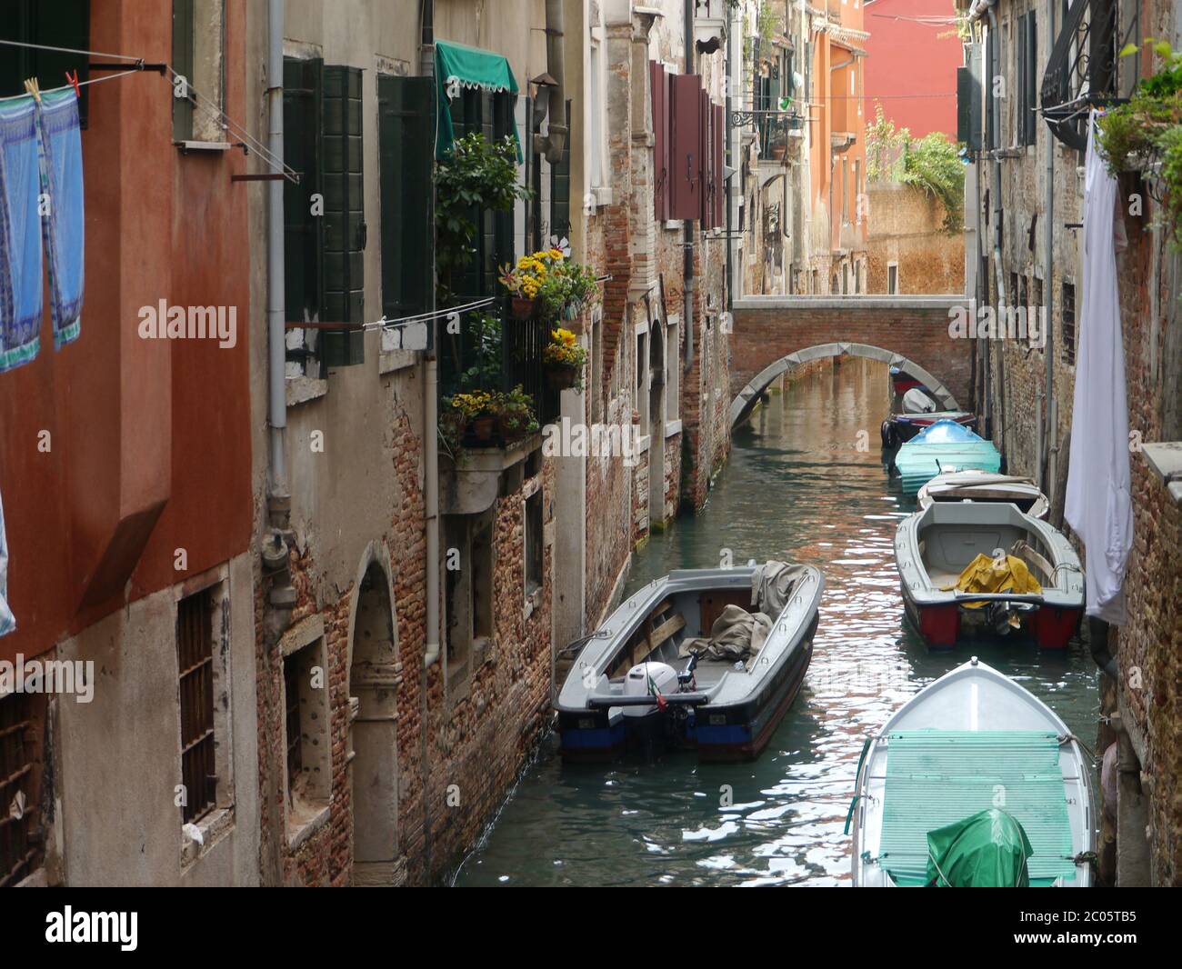 small channel in Venice Stock Photo - Alamy