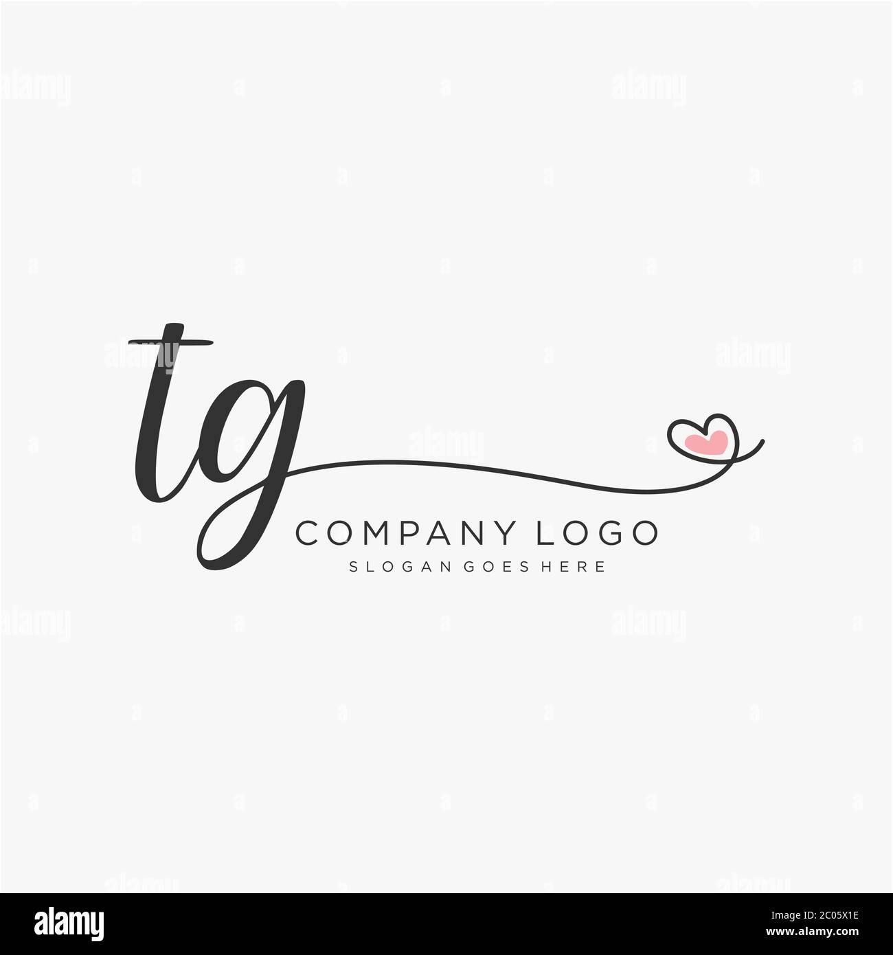 Tg initials logo Stock Vector Images - Alamy
