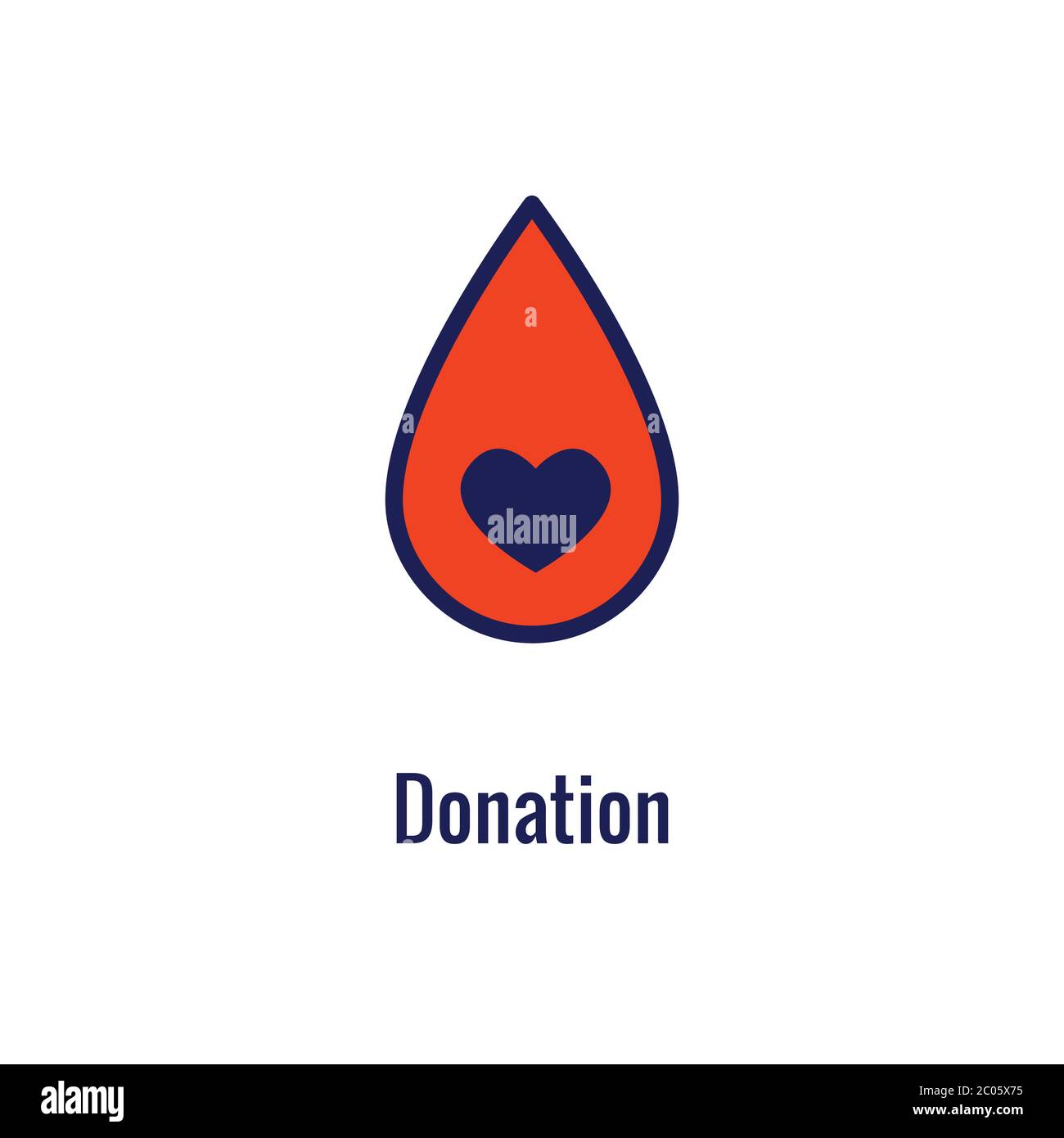 Blood testing & work icon showing one aspect of the blood draw process ...