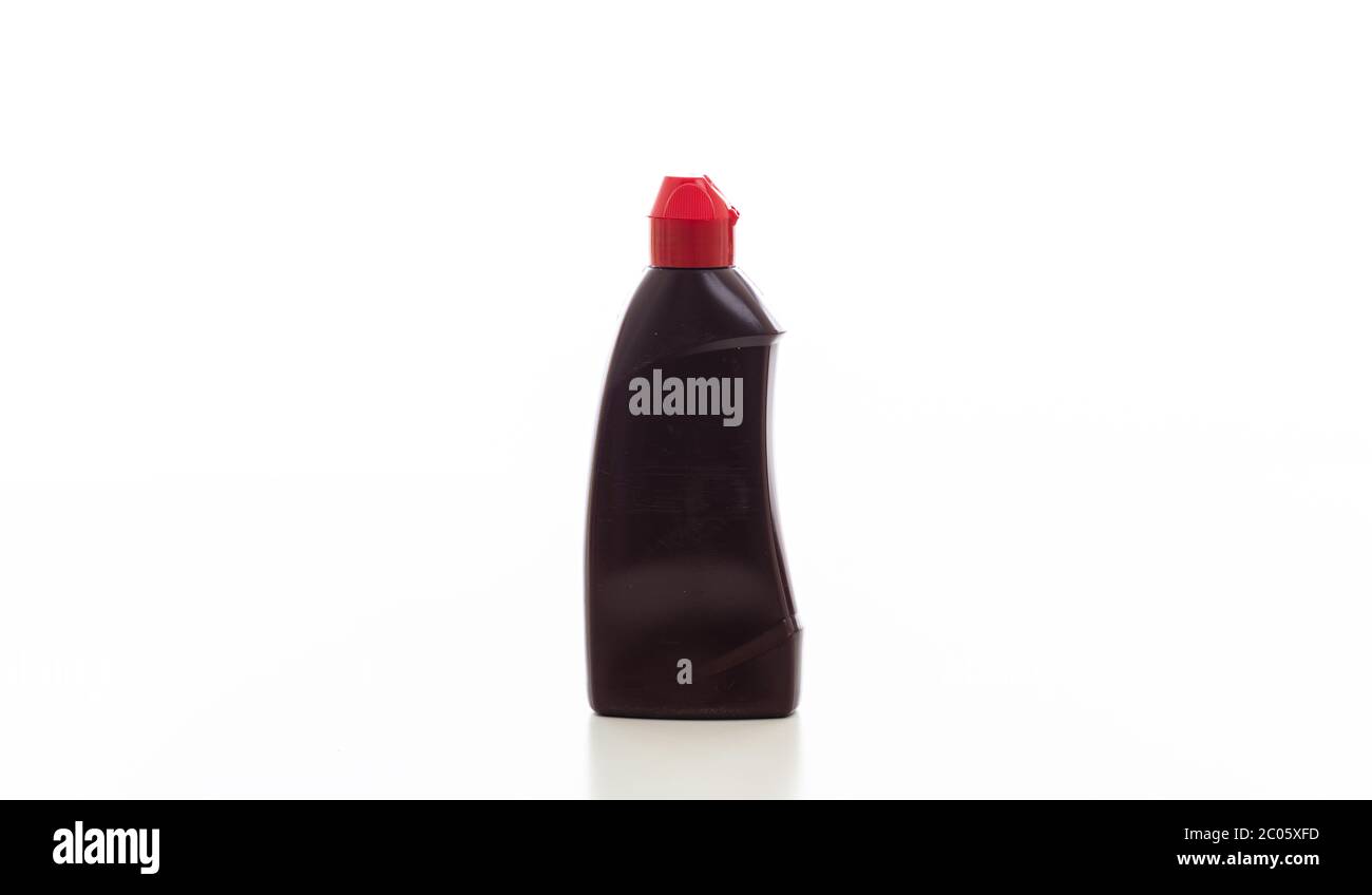 Cleaning product isolated against white background. Chemical detergent ...