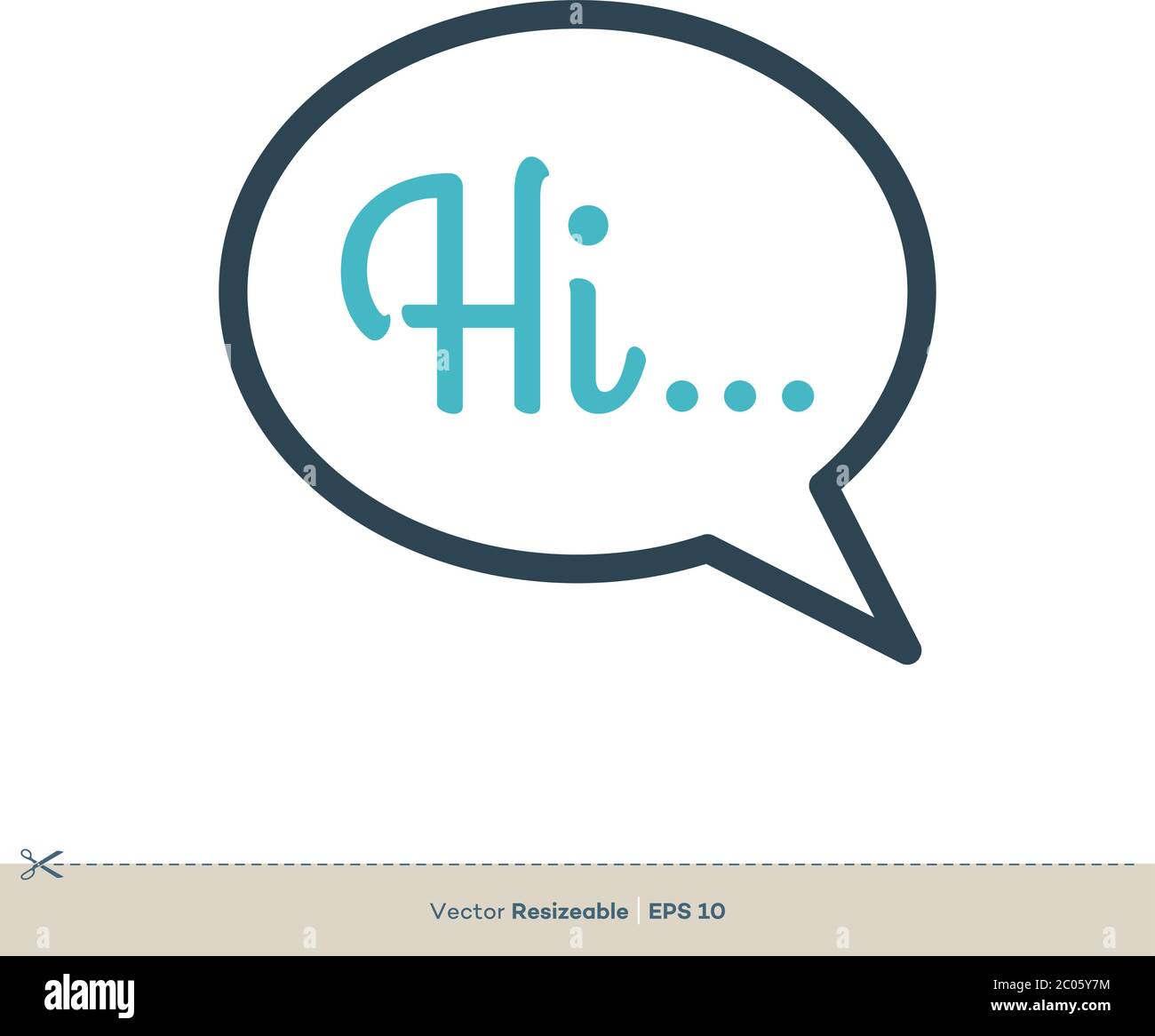 Mark illustration hi Stock Vector Images - Alamy