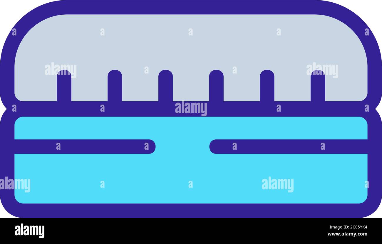 contact lens package icon vector outline illustration Stock Vector ...