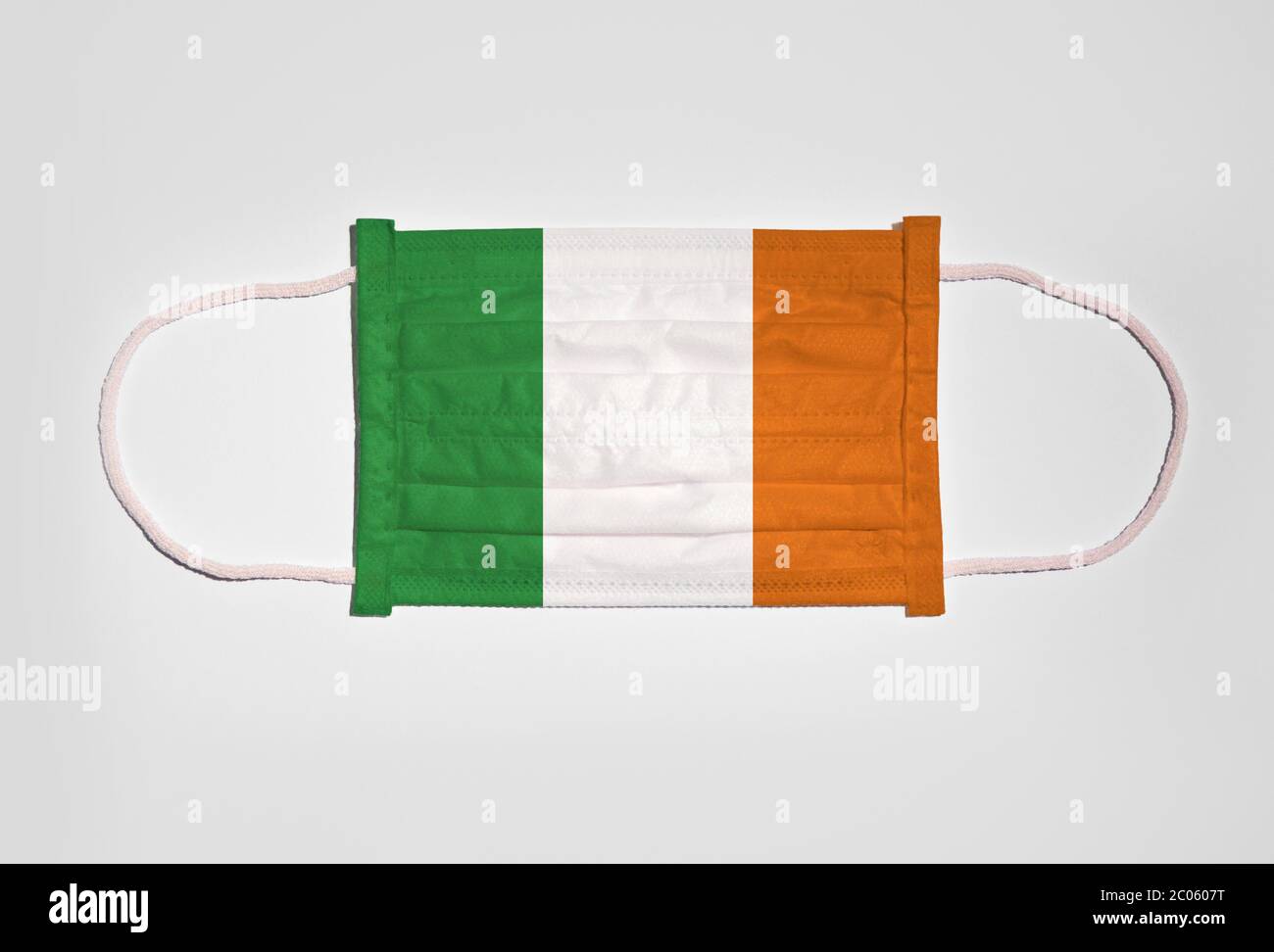 Symbol picture Corona crisis, mouth guard, breathing mask, mouth and ...
