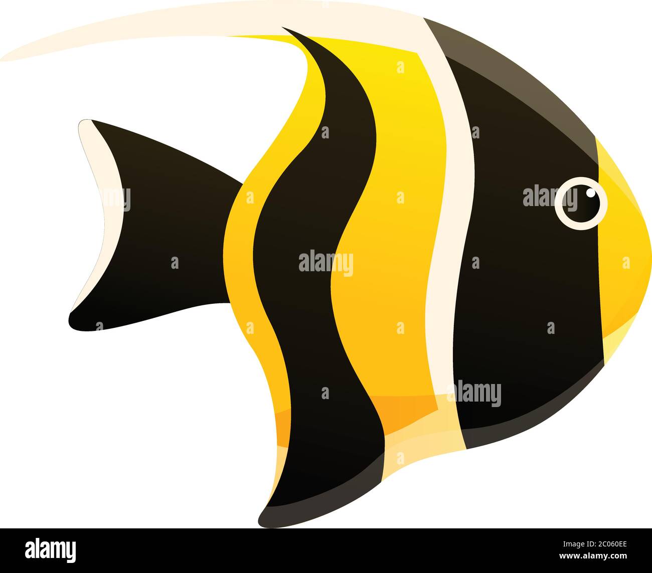 Ichthyology fish icon. Cartoon of ichthyology fish vector icon for web ...