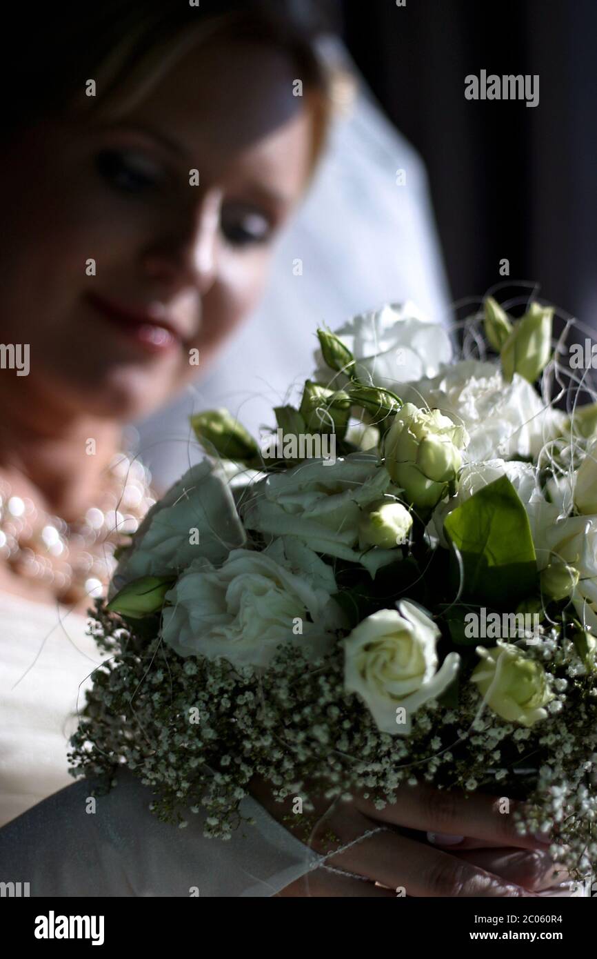 The beautiful bride Stock Photo - Alamy